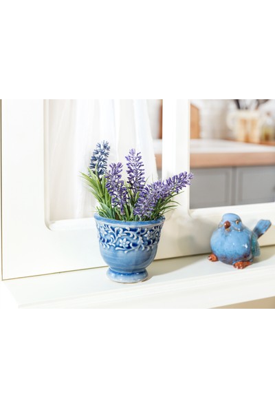 Madame Coco Carine Saksı - Indigo