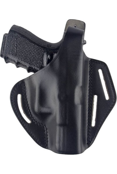 Silyon Askeri Giyim Sarsılmaz Sar9 Tabanca Deri Tam Kelebek Tabanca Kılıf