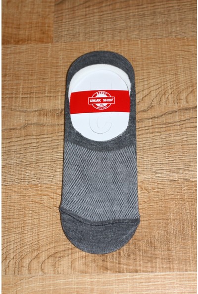 Erkek Babet Çorap Lüks ve Kaliteli 6 Çift ( Gri ) Erkek Babet Çorap Lüks ve Kaliteli 6 Çift ( Gri )