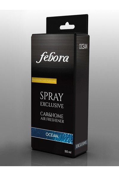Febora Okyanus Kokulu Lüks Oto Parfümü