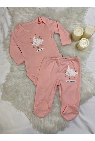 Neciks Pembe Kuzu Figürlü 2li Zıbın Seti