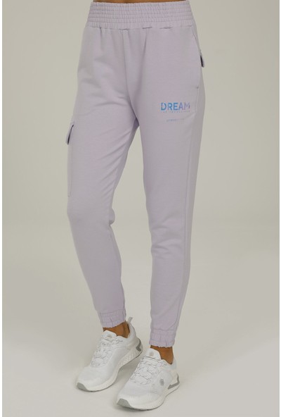 Lumberjack C1099 Daısy Slogan Detaıl Kadın Eşofman Altı