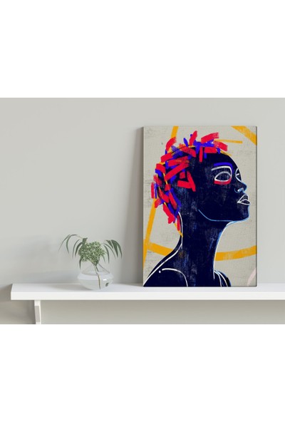 Bk Home Color Of Woman Tasarımlı Kanvas Tablo 30 x 50 cm - 5 Bk Home Color Of Woman Tasarımlı Kanvas Tablo 30 x 50 cm - 5