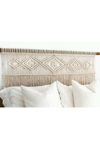 Makrome Yatak Başlığı