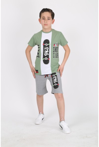 Serüven Kids Süper Kalite Erkek Çocuk Yazlık Pamuk Şort Tişör Ikili Takım 5 - 6 - 7 - 8 - 9 - 10 Yaşlar Serüven Kids Süper Kalite Erkek Çocuk Yazlık Pamuk Şort Tişör Ikili Takım 5 - 6 - 7 - 8 - 9 - 10 Yaşlar