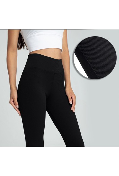 Thulia Siyah Fitilli Tayt Thulia Siyah Fitilli Tayt