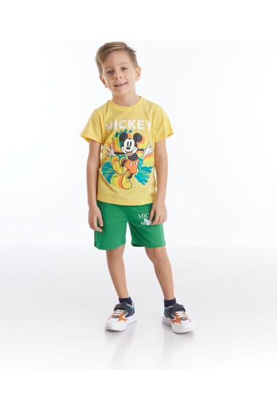 Mickey Mouse Lisanslı Erkek Çocuk Ikili Takım