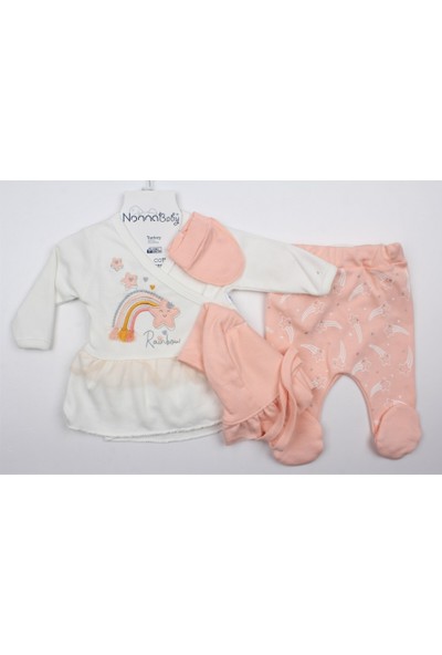 Lila Butik Yenidoğan 5'li Hastane Çıkışı Set