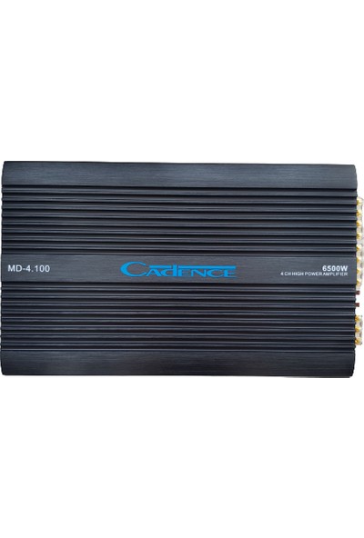 Cadence 6500 W 4X100 Rms Oto Anfi Cadence 6500 W 4X100 Rms Oto Anfi