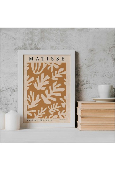 Piksel Grafik Matisse Papers Posterli Çerçeveli Tablo Piksel Grafik Matisse Papers Posterli Çerçeveli Tablo