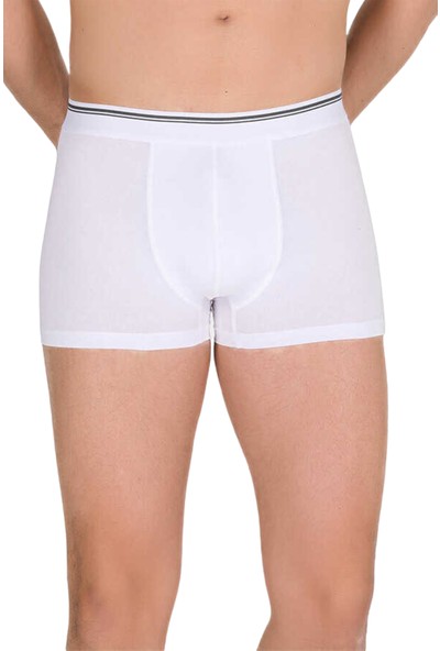 Berrak Erkek 3'lü Pamuk Boxer 1097 | Beyaz Berrak Erkek 3'lü Pamuk Boxer 1097 | Beyaz