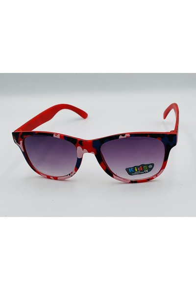 Çelikkol Gözlük Desenli Çocuk Güneş Gözlüğü