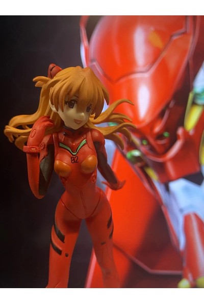 Neon Genesis Evangelion Asuka Langley Figür Anime 13CM Neon Genesis Evangelion Asuka Langley Figür Anime 13CM