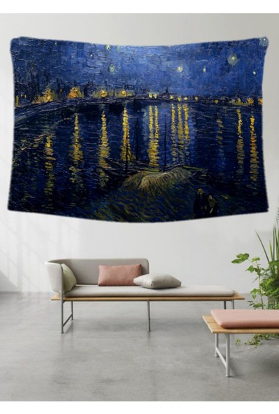 Alamodecor Duvar Örtüsü | Duvar Halısı | Tapestry Goblen | Ev Yaşam | Ev Dekor Aksesuar