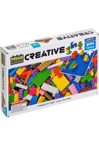 Gepettoys PBBB244-1 Petto Blocks 244 Parça Gepettoys PBBB244-1 Petto Blocks 244 Parça