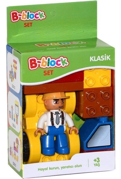 Birlik Toys C2310-11-12 B-Block Mini Blok Seti Birlik Toys C2310-11-12 B-Block Mini Blok Seti
