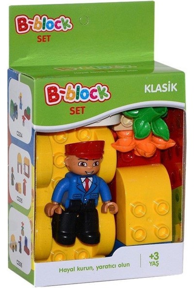 Birlik Toys C2301-4-10 B-Block Mini Blok Seti Birlik Toys C2301-4-10 B-Block Mini Blok Seti