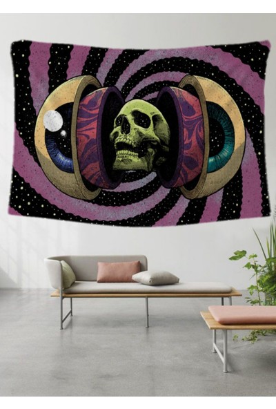 Alamodecor Duvar Örtüsü | Duvar Halısı | Tapestry Goblen | Ev Yaşam | Ev Dekor Aksesuar