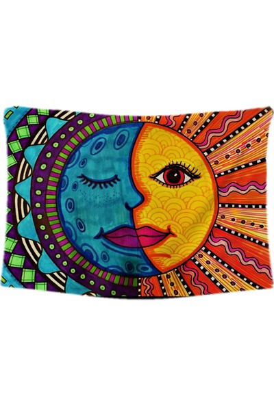 Alamodecor Duvar Örtüsü | Duvar Halısı | Tapestry Goblen | Ev Yaşam | Ev Dekor Aksesuar