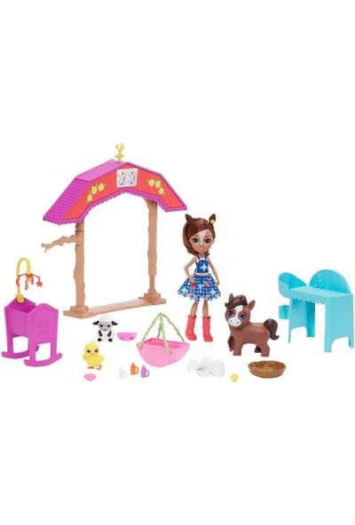 BYR Enchantimals Çiftliği Oyun Seti GJX23 BYR Enchantimals Çiftliği Oyun Seti GJX23