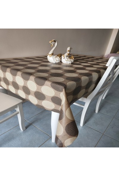 Elyaflı Pvc Muşamba - Desenli Silinebilir Masa Örtüsü