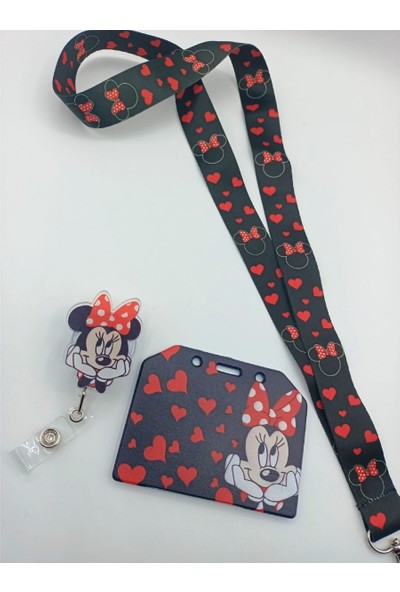 Virajx Mickey Mouse Boyun Askısı Seti