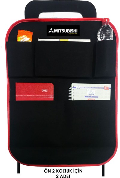 Fast Car Fastcar Mitsubishi Koltuk Arkası Koruyucu 2 Koltuk Için Fast Car Fastcar Mitsubishi Koltuk Arkası Koruyucu 2 Koltuk Için