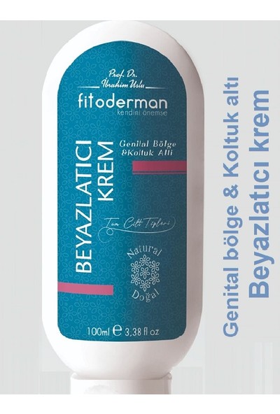 Fito Derman Fitoderman Doğal Genital Bölge & Koltuk Altı Beyazlatıcı Bitkisel Krem, 100 ml Fito Derman Fitoderman Doğal Genital Bölge & Koltuk Altı Beyazlatıcı Bitkisel Krem, 100 ml