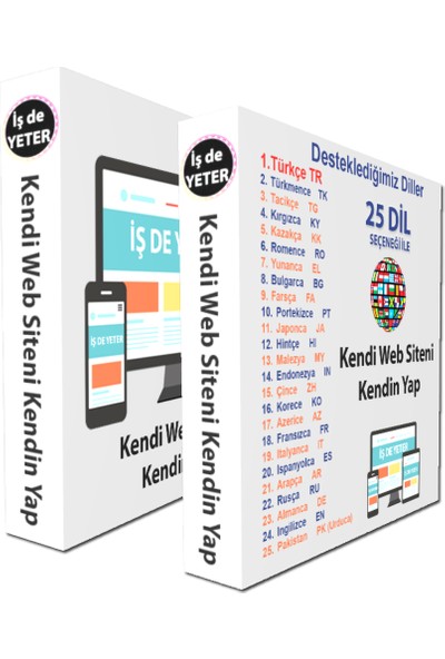Web Paketi Türkçe-Ingilizce 2 Dil ile (Ayrıca 25 Dil Desteği Ile) Web Paketi Türkçe-Ingilizce 2 Dil ile (Ayrıca 25 Dil Desteği Ile)