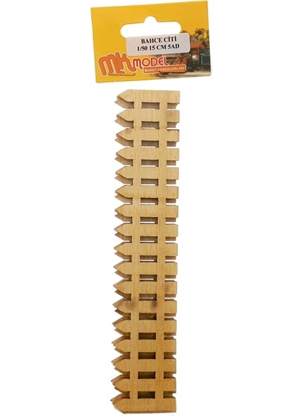 Mk Model Bahçe Çiti 1/50 15CM 5'li Mk Model Bahçe Çiti 1/50 15CM 5'li