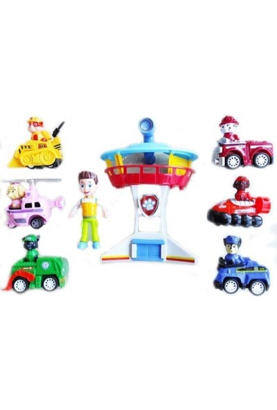 Tuengi Store Paw Patrol 8 Parça Kurtarıcı Köpekler Istasyon Kule Oyuncak Seti Tuengi Store Paw Patrol 8 Parça Kurtarıcı Köpekler Istasyon Kule Oyuncak Seti