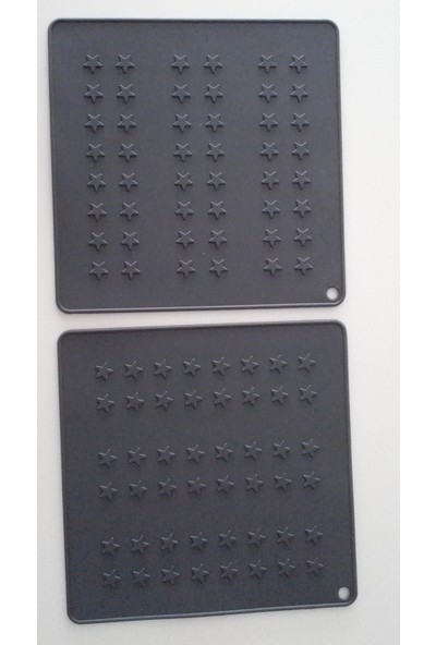 ByBirgül Slilikon Yıldız Nihale 17 x 17 cm