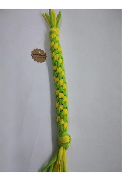 Unicorn Sarı Yeşil Köpek Stres Halatı