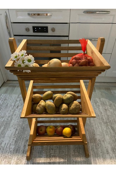Garden Wood Ahşap 3 Katlı Sebzelik/meyvelik Garden Wood Ahşap 3 Katlı Sebzelik/meyvelik