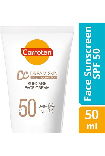 Carroten cc Suncare Tınted Face Cream SPF50 50ML Carroten cc Suncare Tınted Face Cream SPF50 50ML