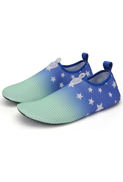 Guanshou Unisex Kauçuk Deniz Ayakkabısı - Mavi (Yurt Dışından) (Yurt Dışından)