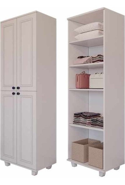 Berlin Furniture Lara 4 Kapaklı Dolap Berlin Furniture Lara 4 Kapaklı Dolap