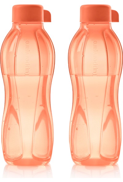 Tupperware Eco+ Şişe Suluk 500 ml Turuncu 2'li Tupperware Eco+ Şişe Suluk 500 ml Turuncu 2'li