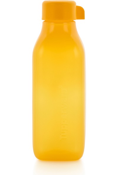Tupperware Eko Şişe Kare 500 ml Turuncu