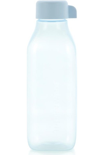 Tupperware Eko Şişe Kare 500 ml Mavi