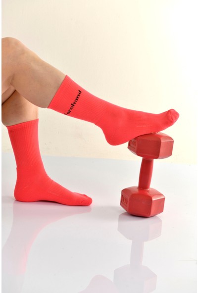 For Fancy Shop Forhand Backhand Fuşya Tenis Spor Çorap