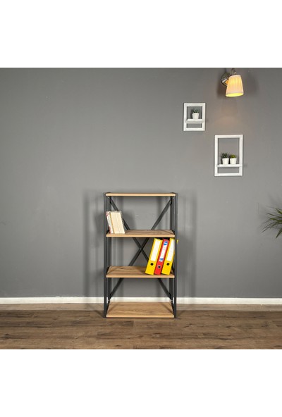 Berta Concept Rapido Kitaplık 4 Raflı Dekoratif