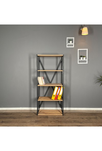 Berta Concept Emocion Kitaplık 5 Raflı Dekoratif