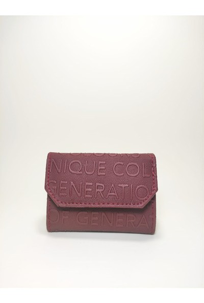 Biendias Bordo Kadın Kartlık Cüzdan