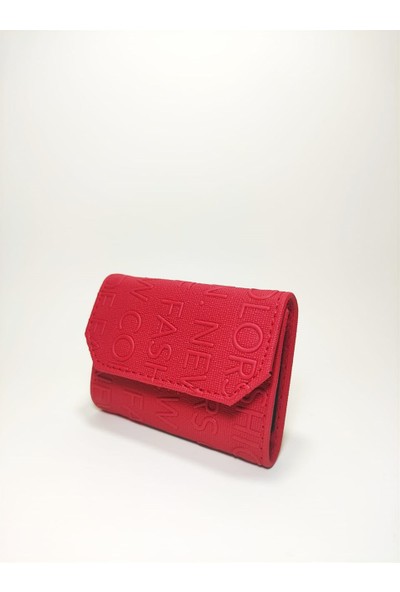 Biendias Kırmızı Kadın Kartlık Cüzdan