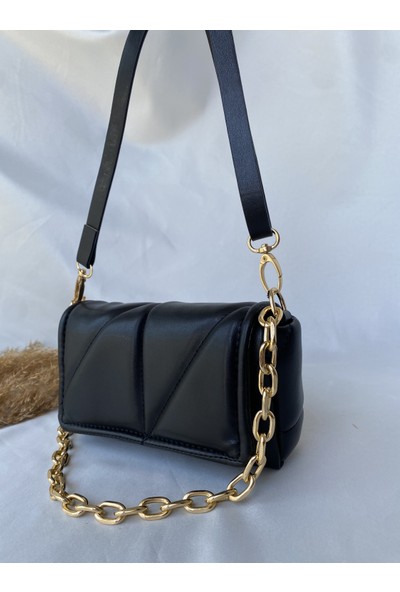 Melecco Mini Baget Çıkarılabilir Uzun Askılı Zincir Askı Detaylı Şık Çanta Kadın Çanta Kadın Hediye Çanta Melecco Mini Baget Çıkarılabilir Uzun Askılı Zincir Askı Detaylı Şık Çanta Kadın Çanta Kadın Hediye Çanta