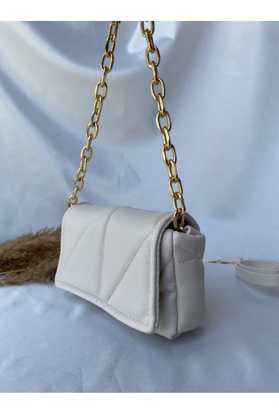 Melecco Mini Baget Çıkarılabilir Uzun Askılı Zincir Askı Detaylı Şık Çanta Kadın Çanta Kadın Hediye Çanta Melecco Mini Baget Çıkarılabilir Uzun Askılı Zincir Askı Detaylı Şık Çanta Kadın Çanta Kadın Hediye Çanta