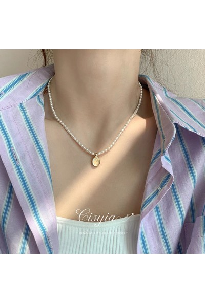 Sanmusen Hakiki Tatlı Su Incisi Kadın Kolye (Yurt Dışından) Sanmusen Hakiki Tatlı Su Incisi Kadın Kolye (Yurt Dışından)