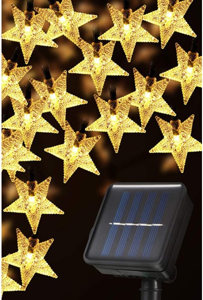 BYSHOME Güneş Enerjisi ile Çalışan Günışığı 5 Metre Yıldız Solar Fonksiyonlu LED BYSHOME Güneş Enerjisi ile Çalışan Günışığı 5 Metre Yıldız Solar Fonksiyonlu LED
