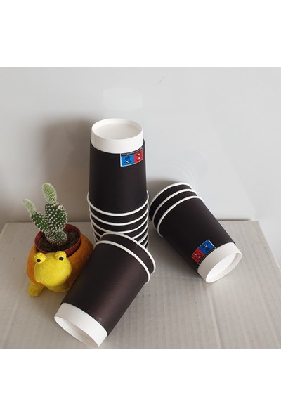 8 oz Duble Kalın Bardak 50'li Paket